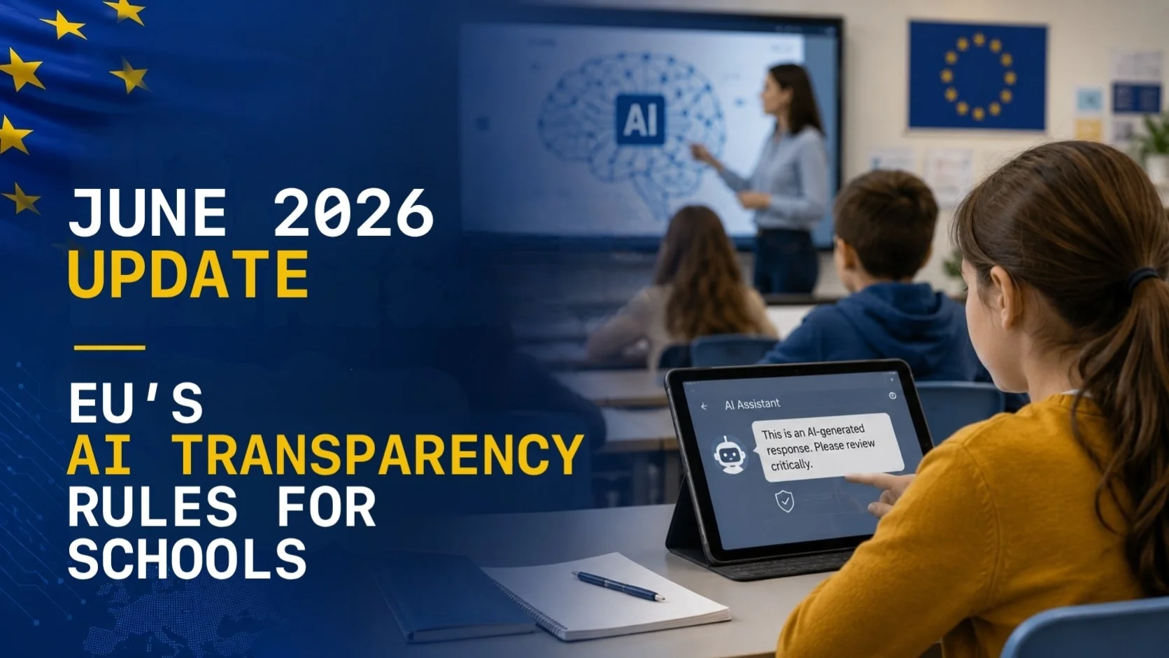 The EU's AI Transparency Rules for Schools (June 26 Update) | AI ...